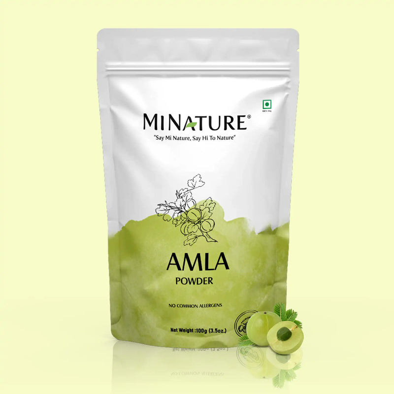 Natural Amla Powder For Strong, Shiny Hair | MINATURE – minaturewellness
