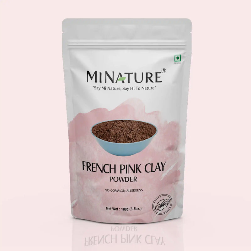 French Pink Clay Powder For Radiant, Soft Skin | MINATURE ...