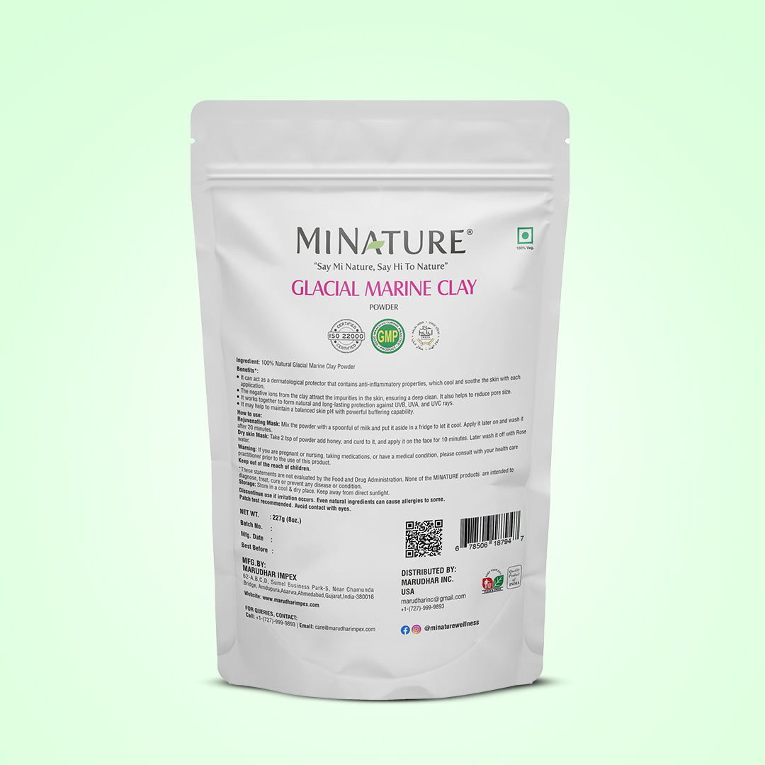 Minature's GLACIAL MARINE CLAY: Deep Cleanse, Hydrate & Radiate ...