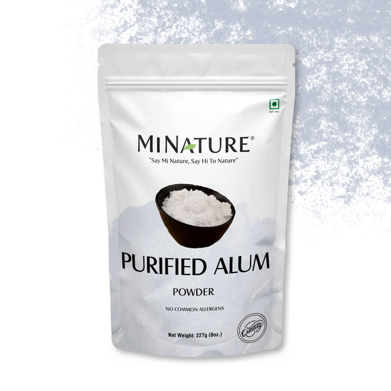 Alum Powder with Antibacterial Benefits for Skin | MINATURE ...