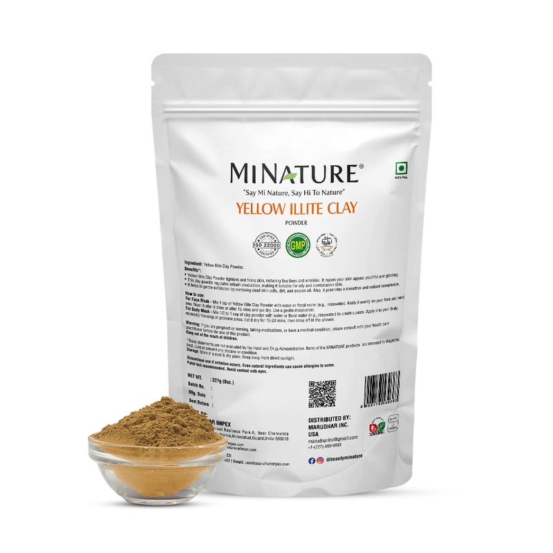 Yellow Illite Clay For Skin Detox And Glow | MINATURE – minaturewellness
