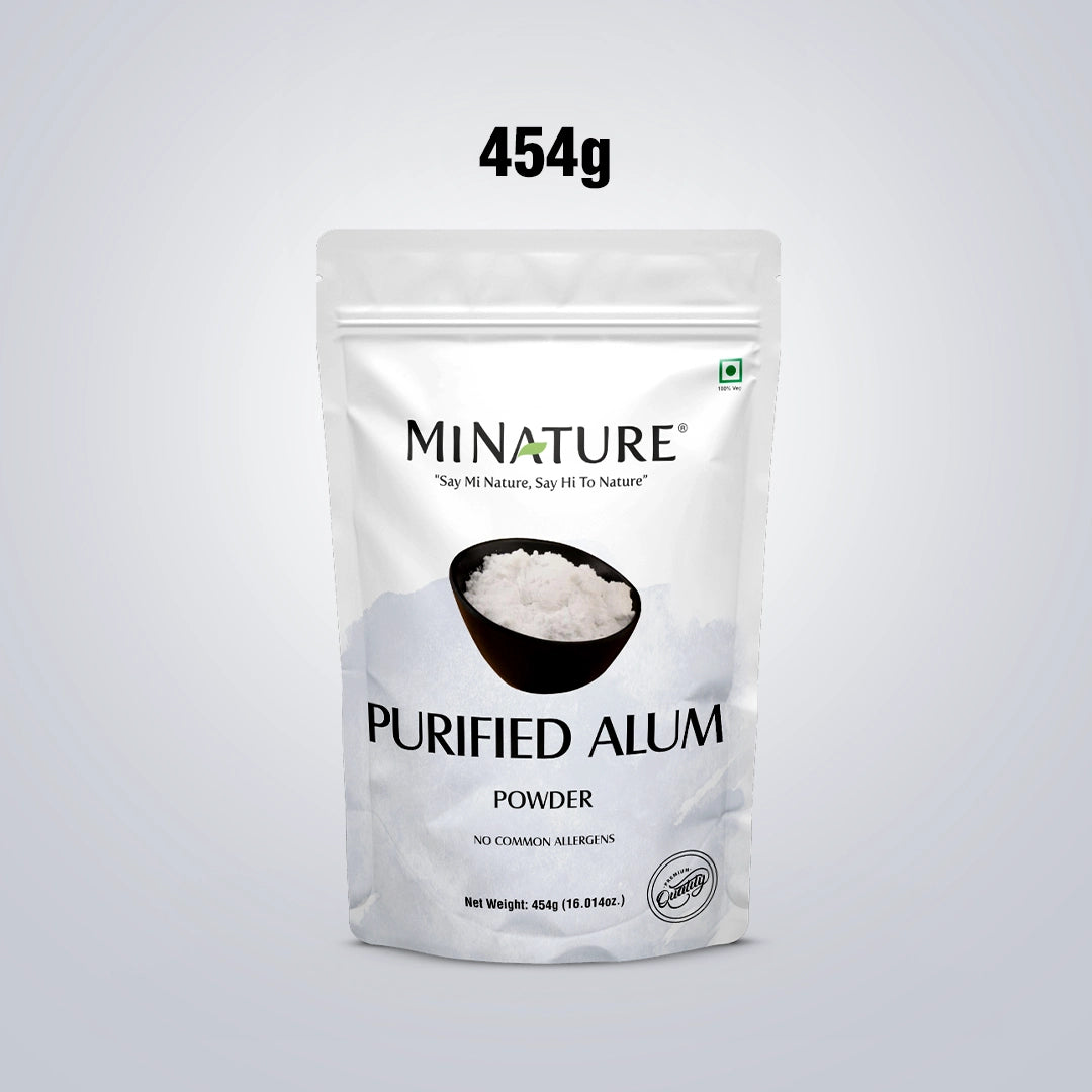 Alum Powder with Antibacterial Benefits for Skin | MINATURE – minaturewellness