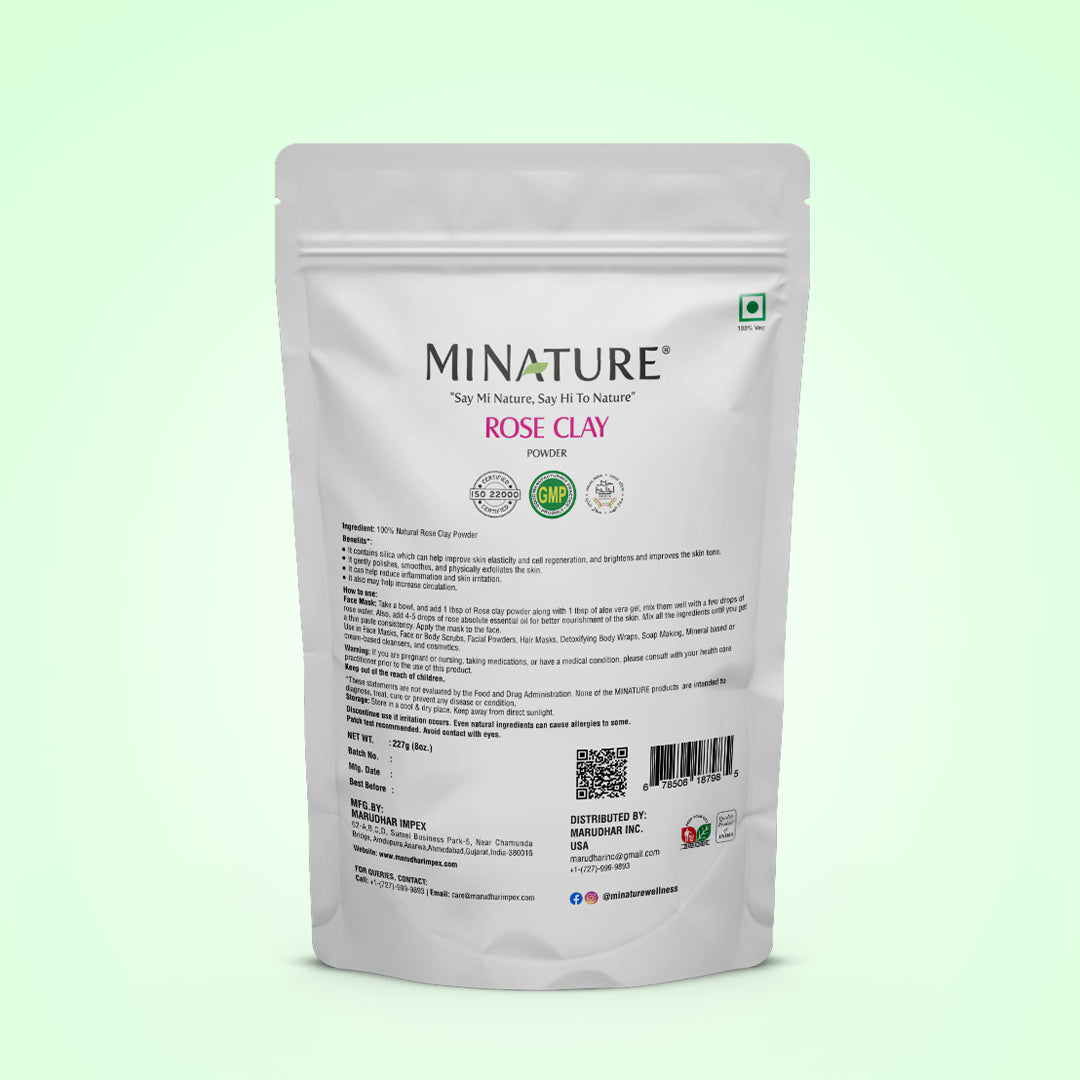 Silica-Rich ROSE CLAY: Revitalize & Enhance your natural Beauty ...