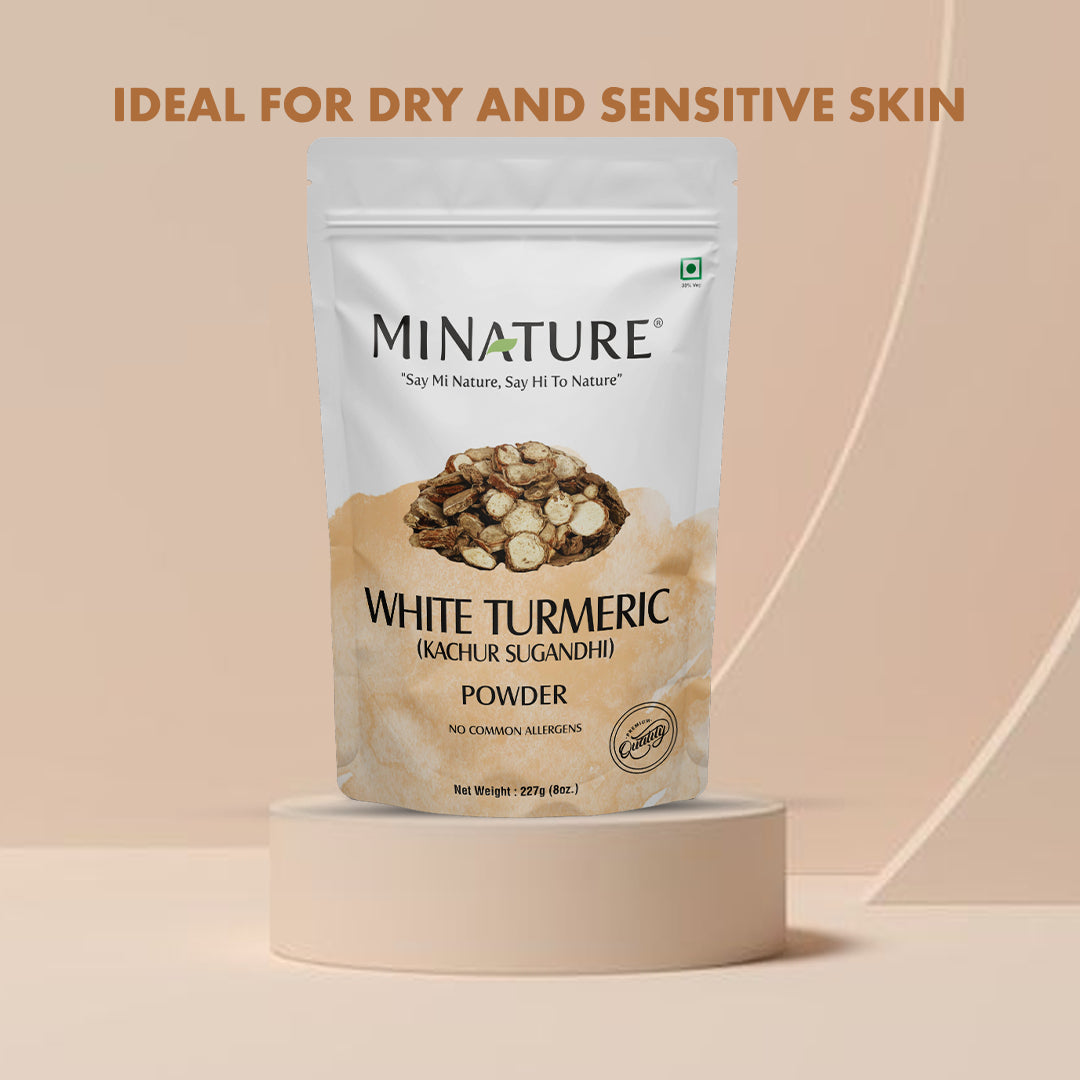 WHITE TURMERIC Powder for Skincare: Nourished & Flawless Complexion ...