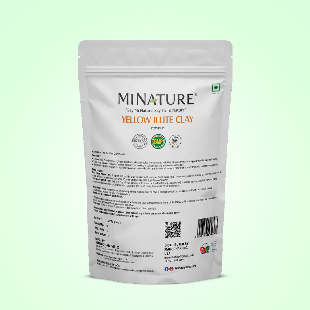 Yellow Illite Clay – minaturewellness