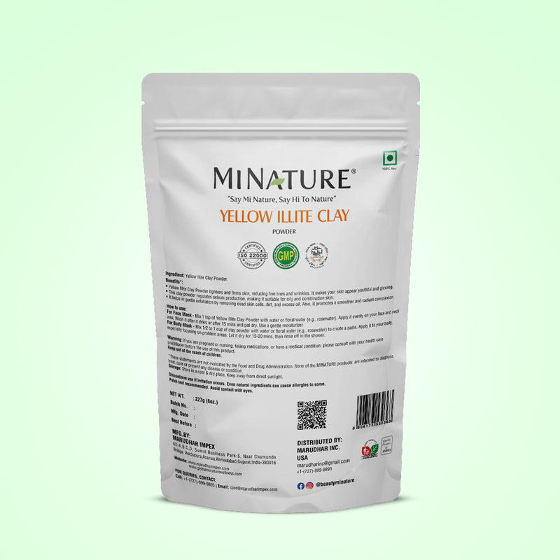 Yellow Illite Clay – minaturewellness