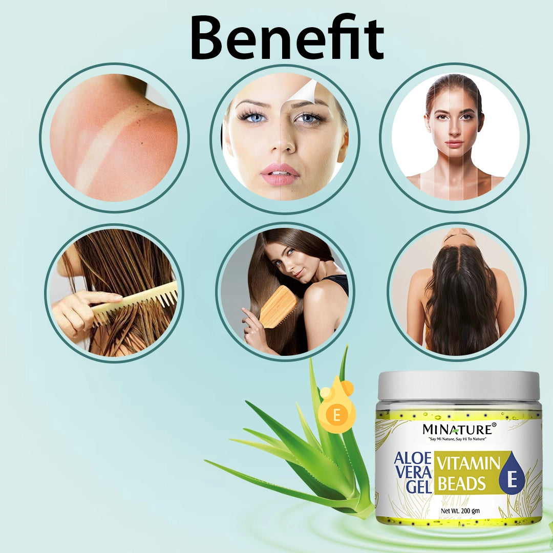 Refresh your skin with the burst of Vitamin E beads and Aloe Vera Gel ...