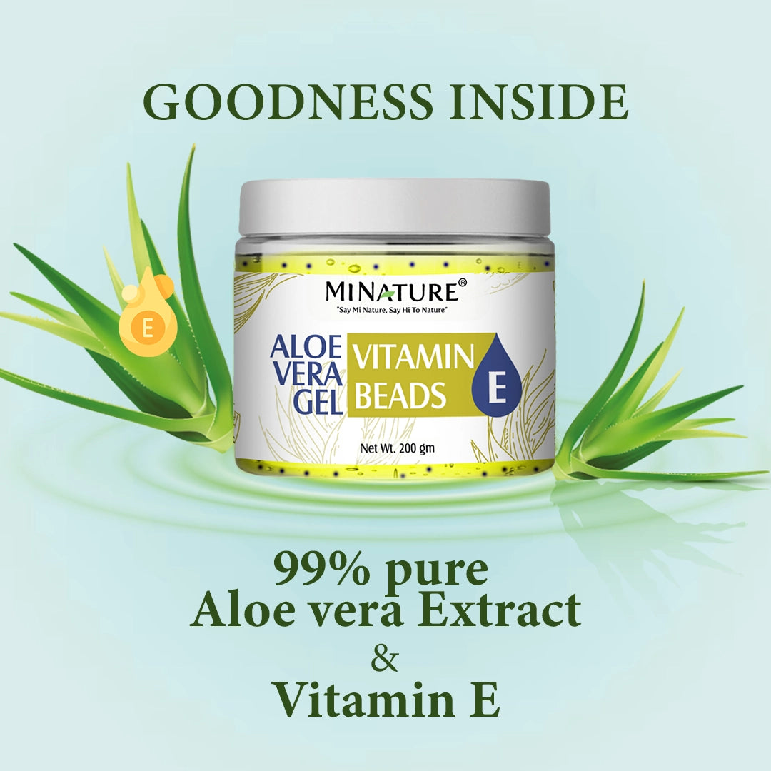 Refresh your skin with the burst of Vitamin E beads and Aloe Vera Gel ...